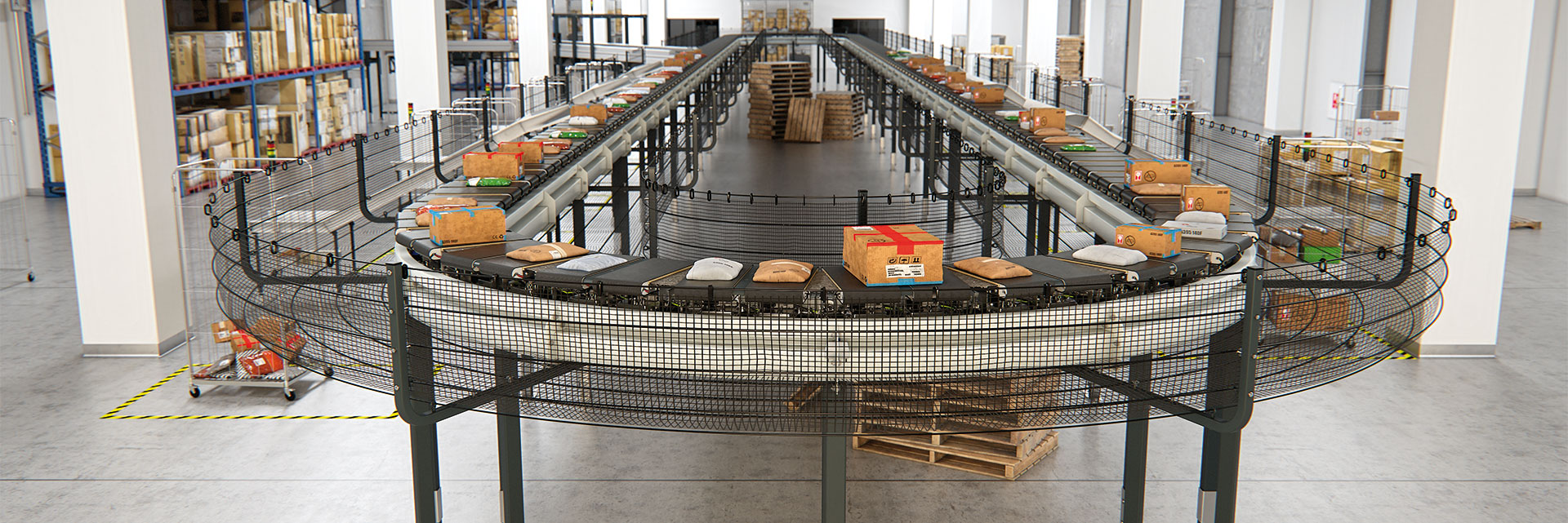 BG Sorter® Compact CB for CEP Logistics - Beumer