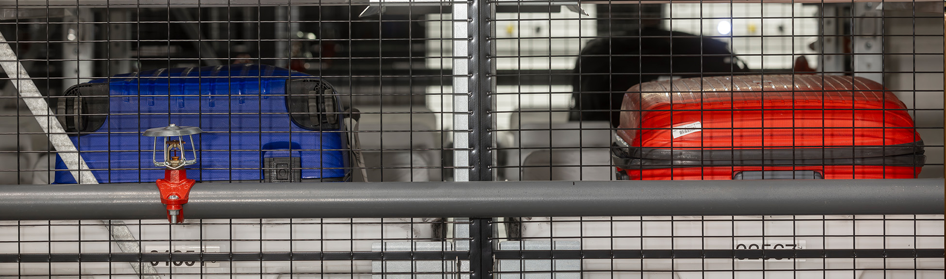 Designing baggage storage for efficient flow
