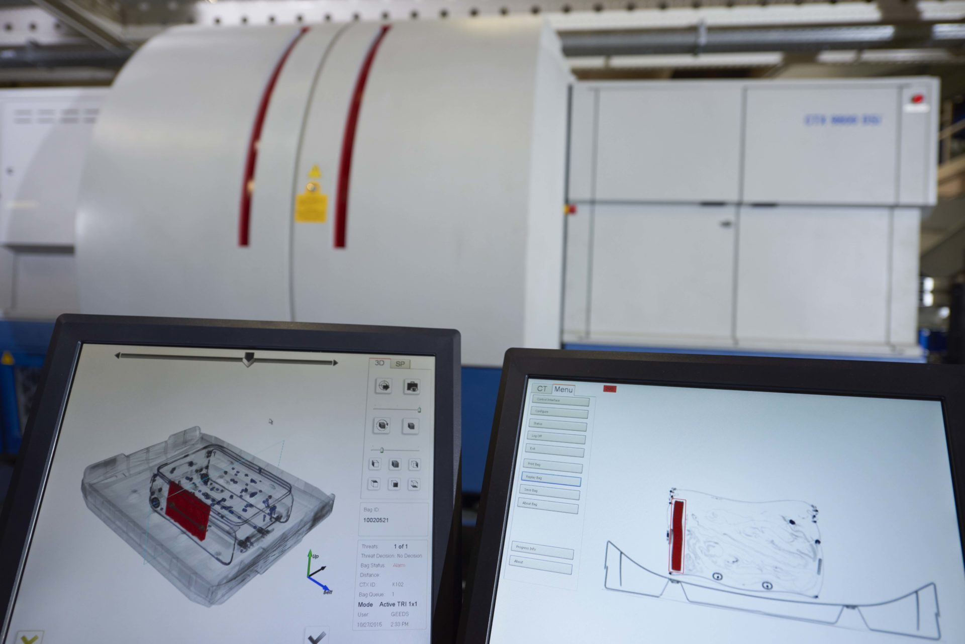 Baggage Screening at Airports: Integrated Screening with ICS