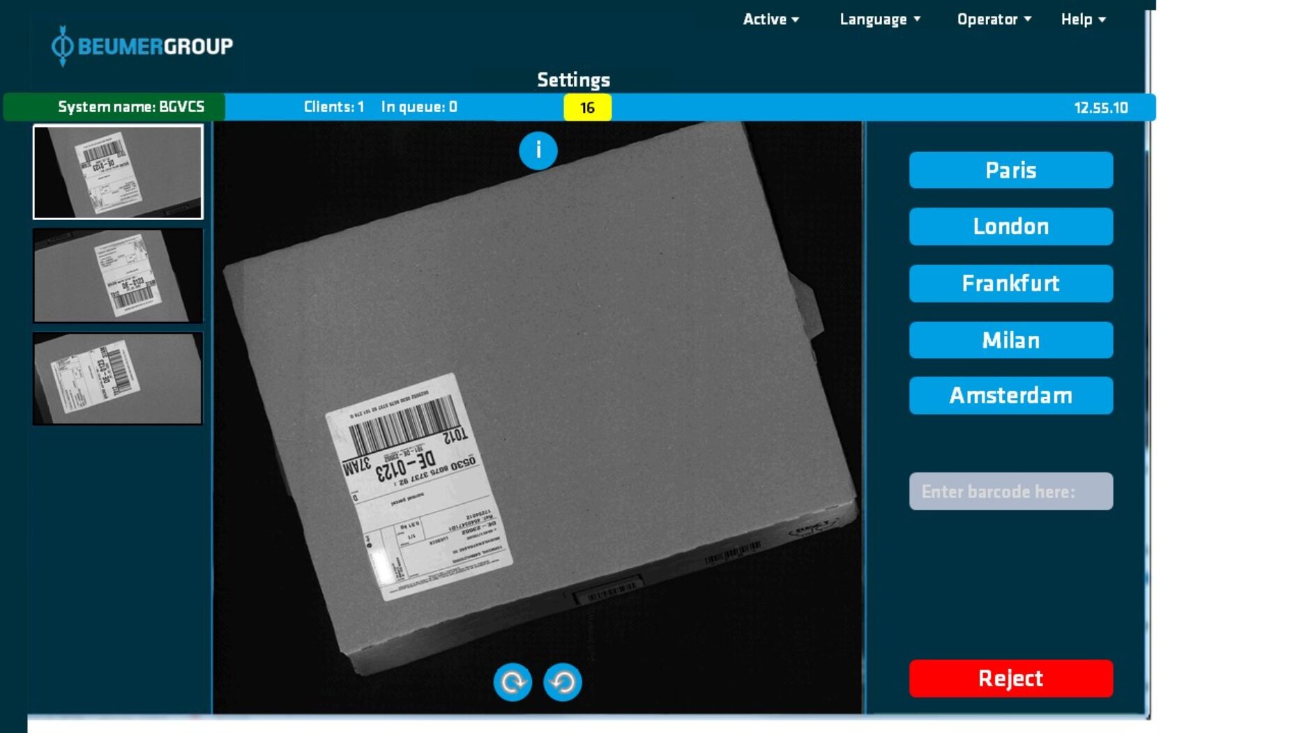 Video Coding - LP, Logistics - BEUMER Group Video Coding - LP, Logistics - BEUMER Group