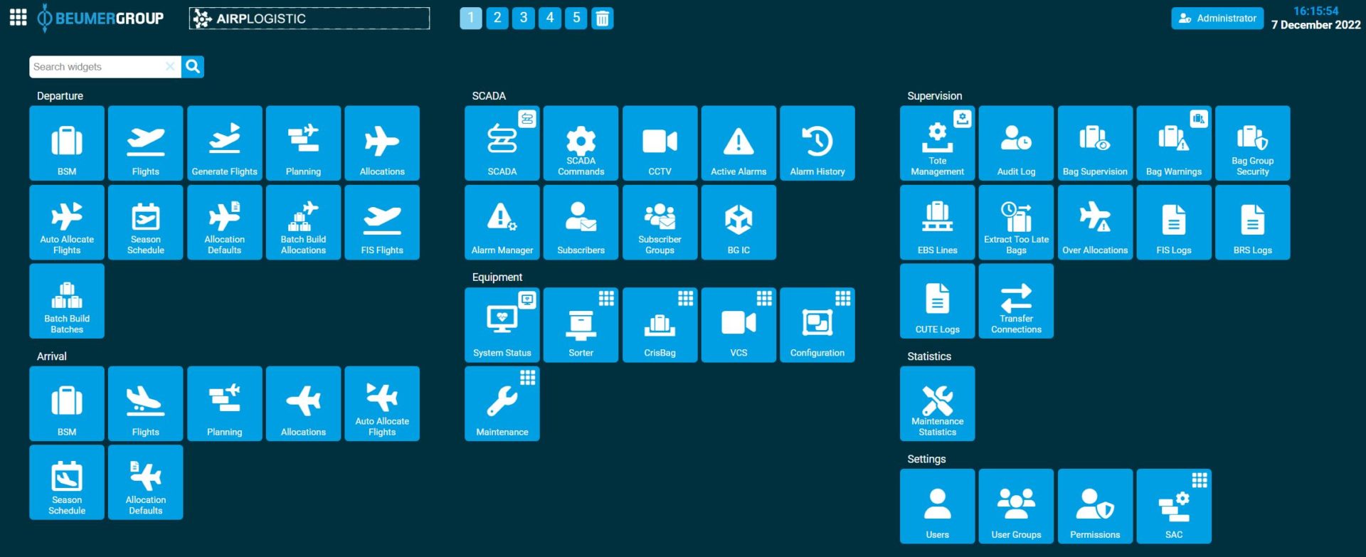 BGFusion SCADA HTML - BEUMER Group