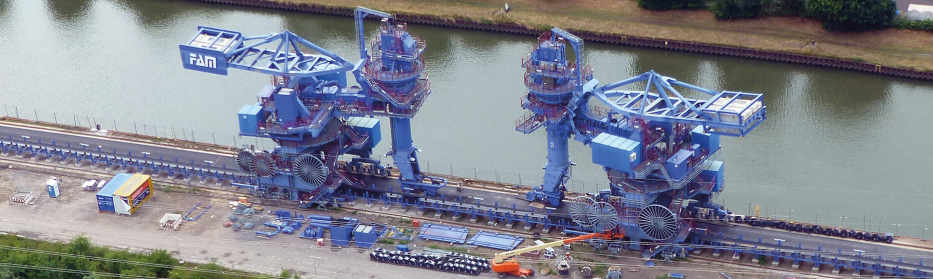 FAM Continuous Ship Unloaders | BEUMER Group