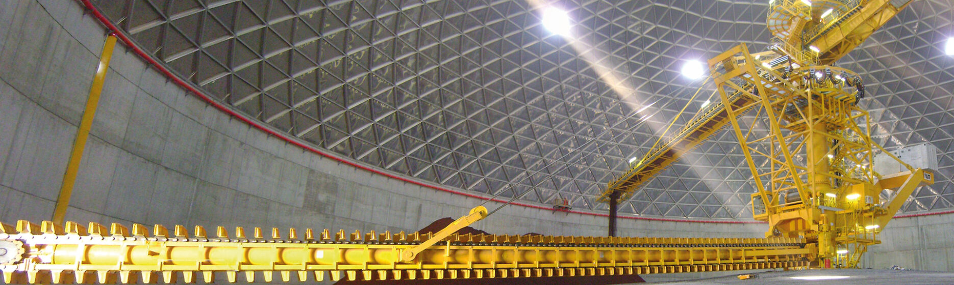 FAM Circular Stacker-Reclaimers | BEUMER Group