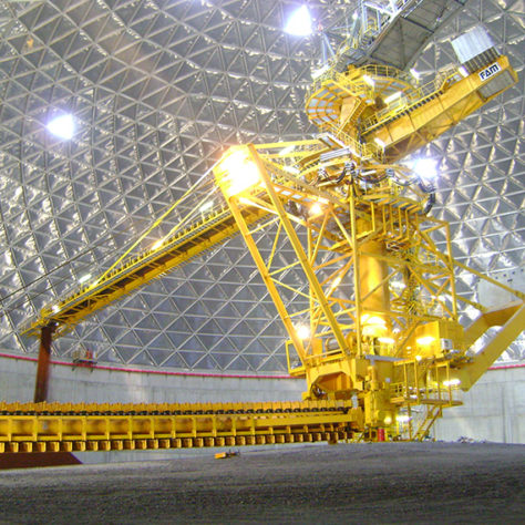 Ship Loaders for Bulk Material Handling | BEUMER & FAM