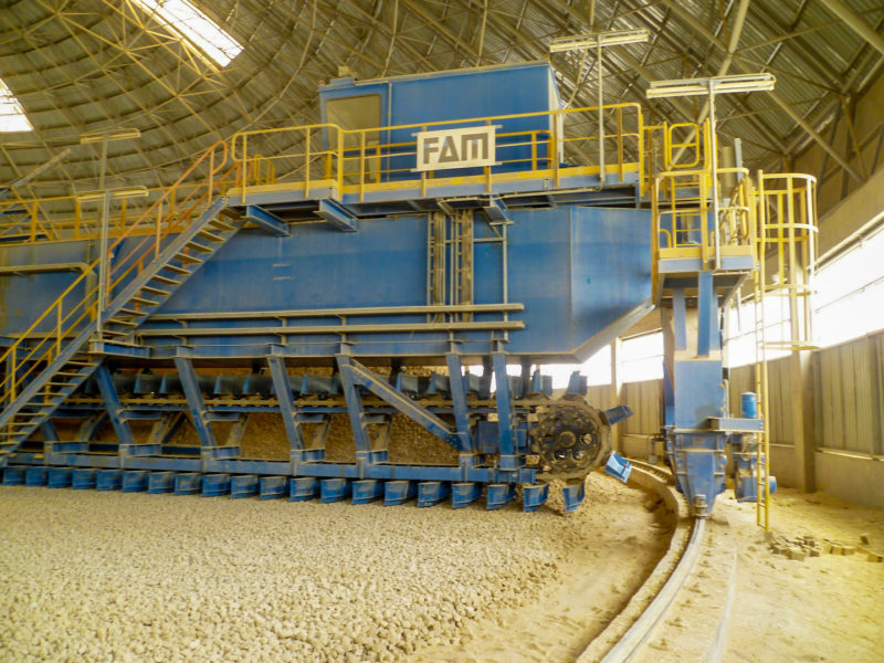 FAM Bridge-Type Reclaimers | BEUMER Group