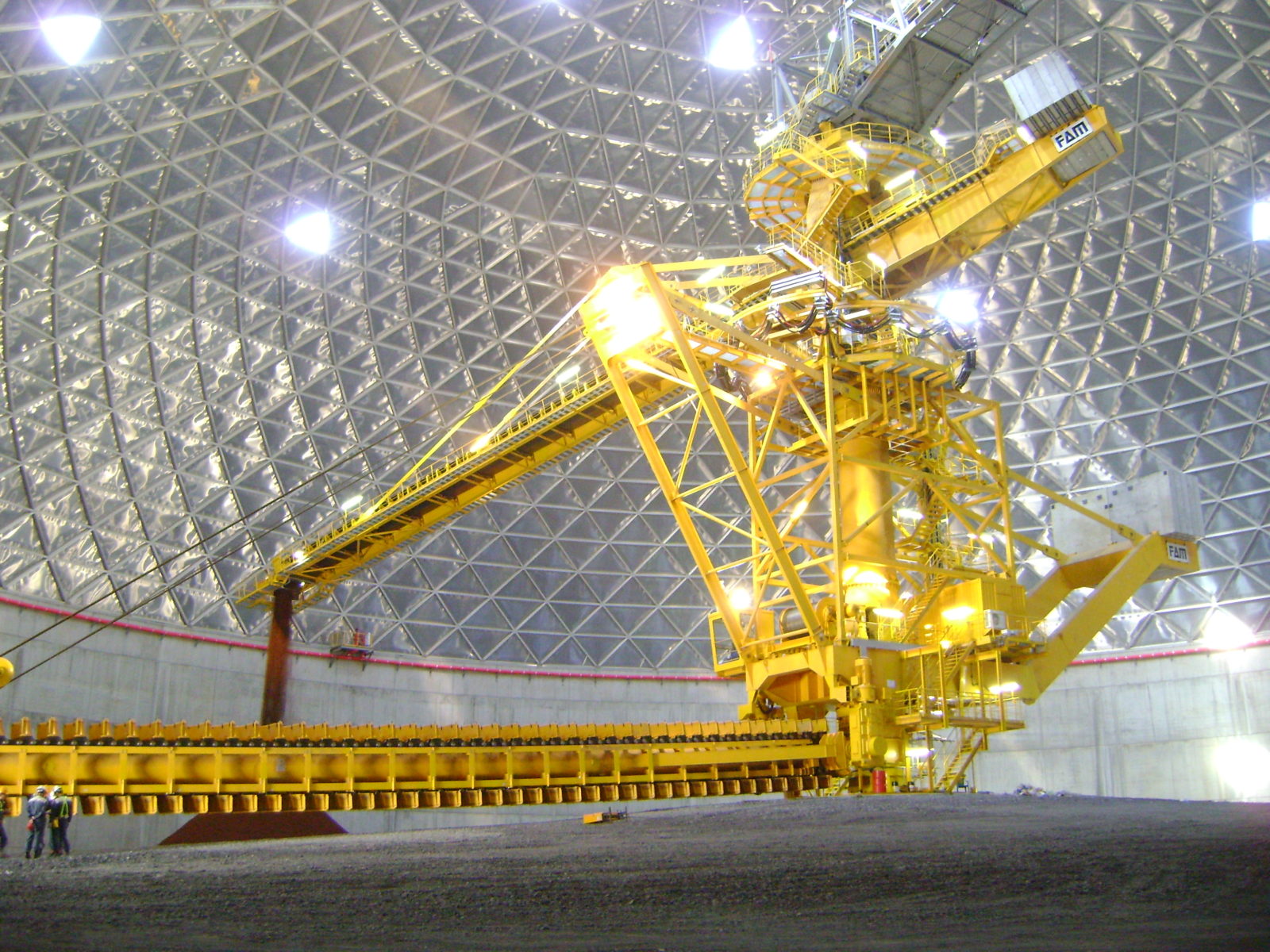 FAM Circular Stacker-Reclaimers | BEUMER Group