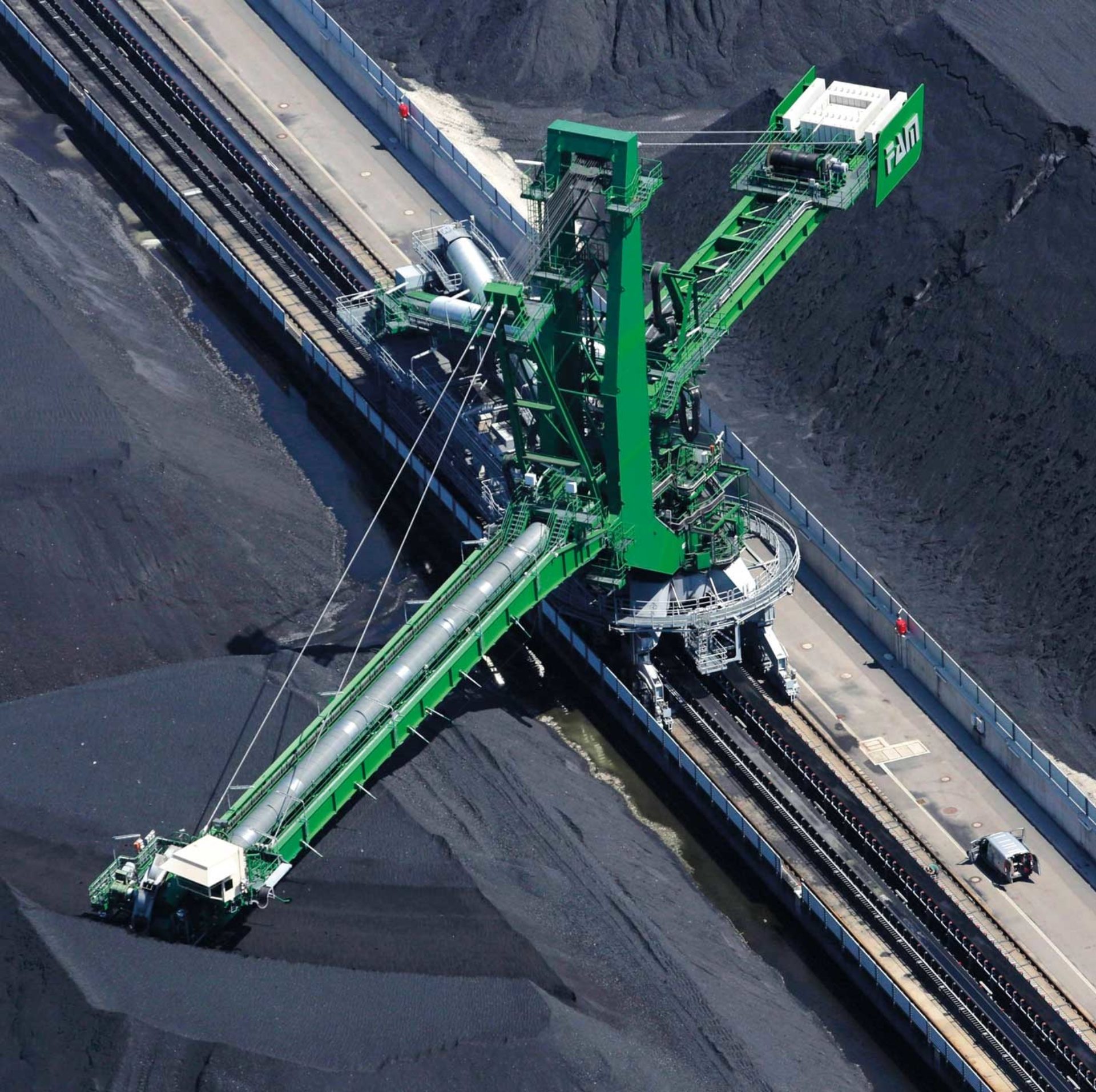 Stacker Reclaimers for Bulk Materials | BEUMER Group