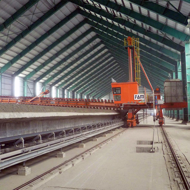 Stacker Reclaimers for Bulk Materials | BEUMER Group