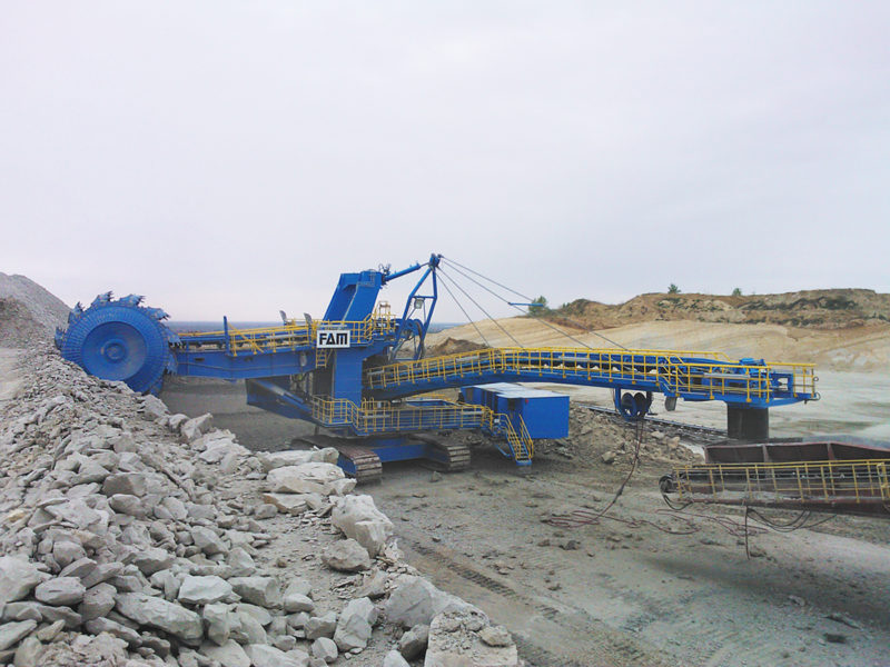 FAM Bucket Wheel Excavators | BEUMER Group
