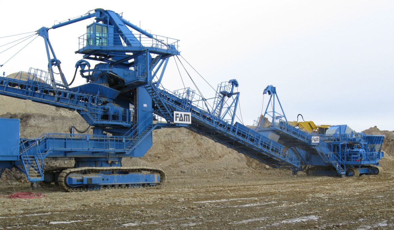 FAM Belt Wagon Machines for Mining | BEUMER Group
