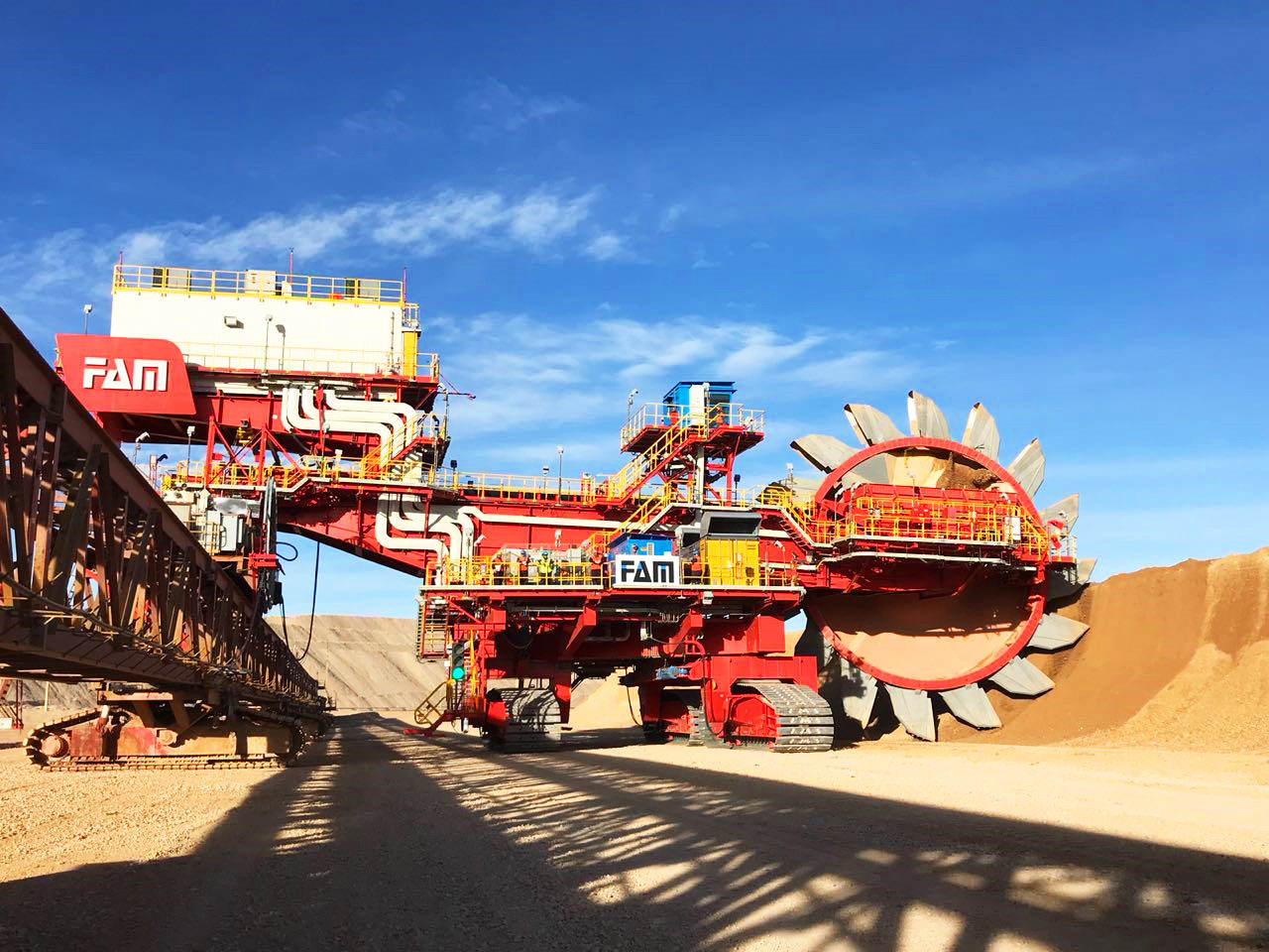 FAM Bucket Wheel Excavators | BEUMER Group
