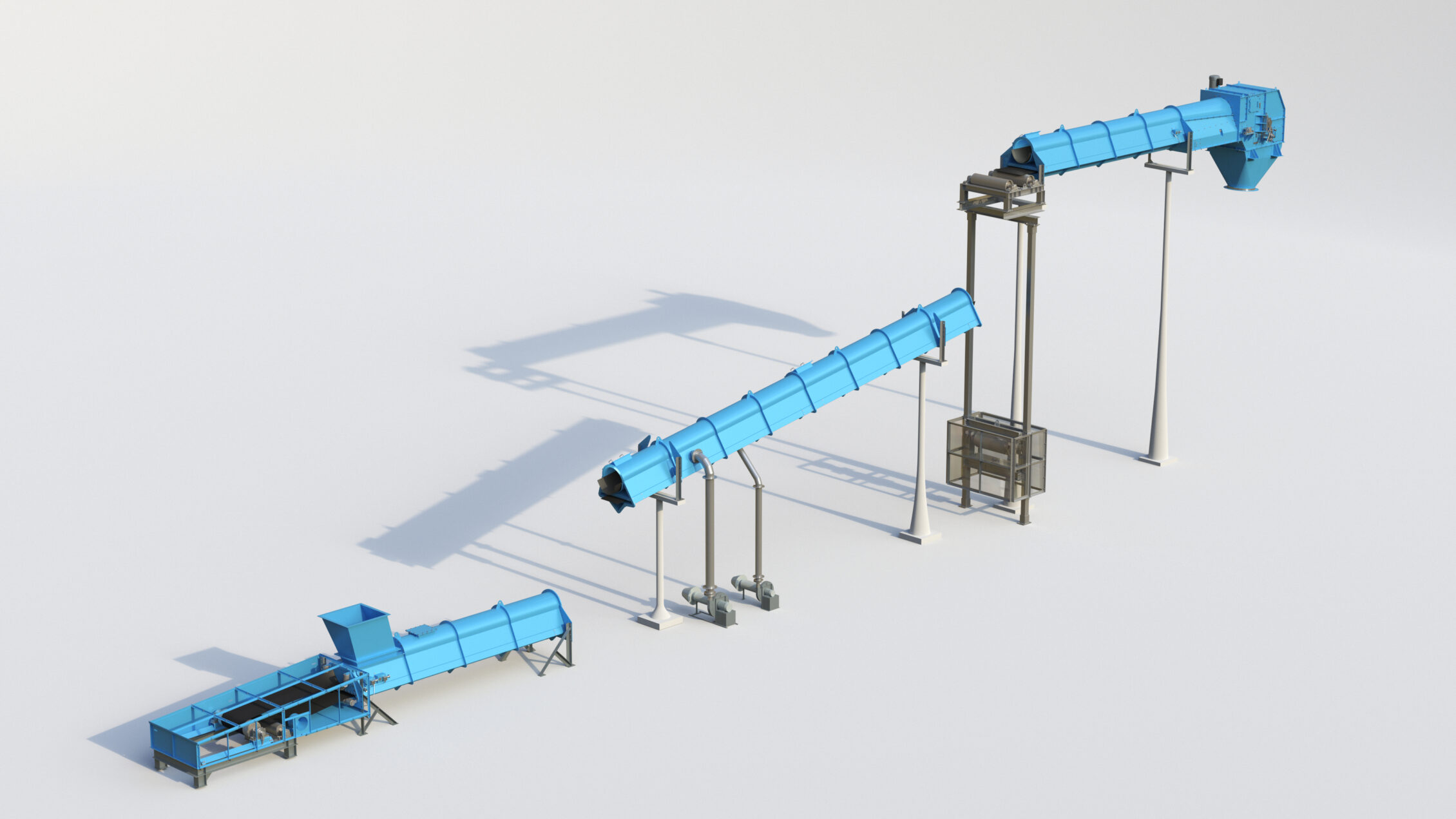 Air-Supported Belt Conveyor | Cost-Effective & Low-Maintenance
